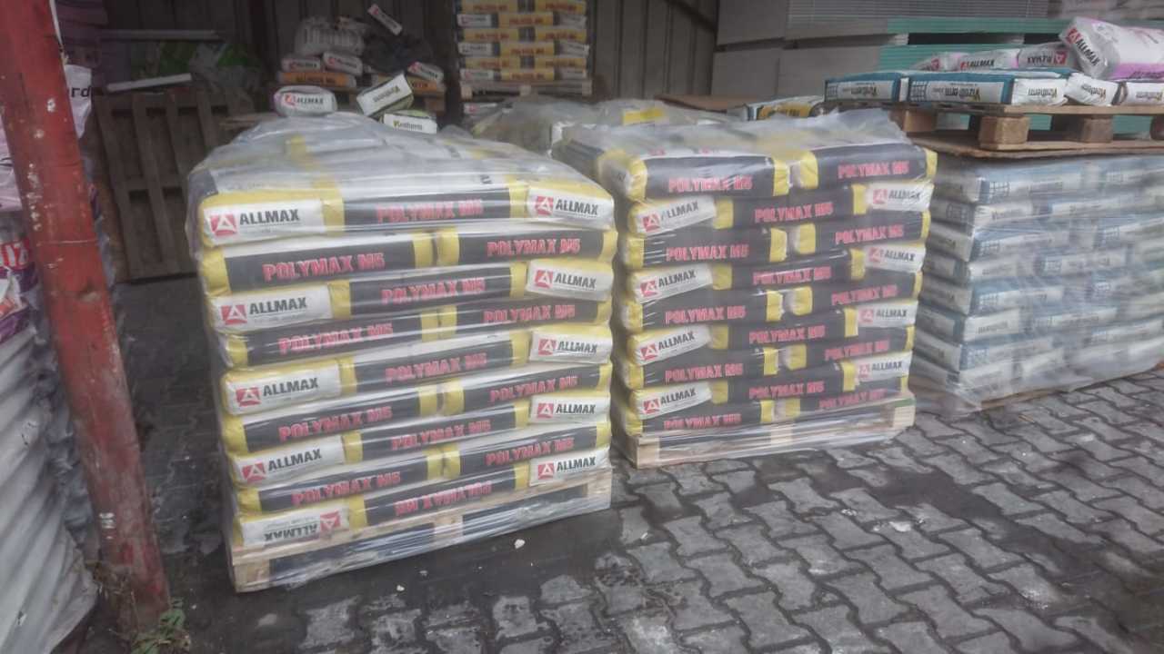 Levha Sıvası - Polymax M5 | ALLMAX | Mantolama Isı Yalıtımı